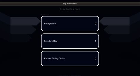 Html Table Layout Generator Decoration Examples