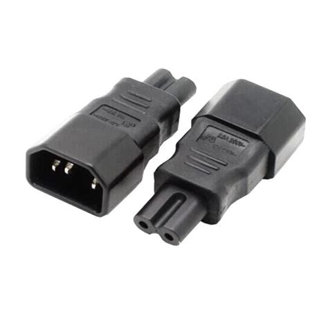 Ac Adapter Ac Convert Iec C14 To C7 Power Adapter C14 C7 Iec C7 To C14 Plug Adapter Iec 3pin