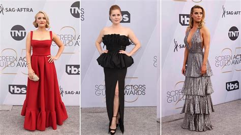 Los Looks De Las Estrellas En La Alfombra Plateada De Los Sag Awards