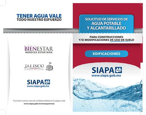 PDF SOLICITUD DE SERVICIOS DE AGUA POTABLE Y DOCUMENTOS EN ORIGINAL