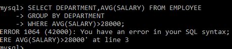 Use Of Aggregate Functions And GroupBy In SQL Analytics Vidhya