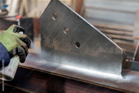 Magnetic Particle MPI Test To The Fillet Weld This Inspection MPI Is A Non Destructive