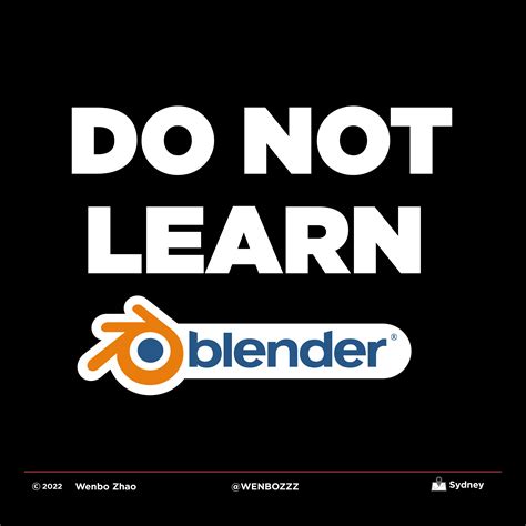 Blender Software Faq For Obsessive Creatives By Wenbo Zhao