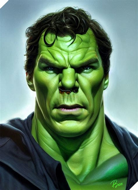 Loạt Người Nổi Tiếng Sẽ Trông Như Thế Nào Khi Biến Hình Thành Hulk