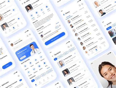 Medica Online Doctor Consultation App UI Kit Premium High Quality