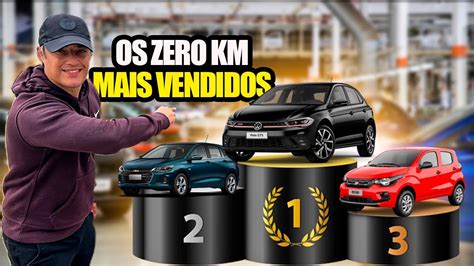 Ranking Dos Carros Zero Km Mais Vendidos No Brasil Outubro Youtube