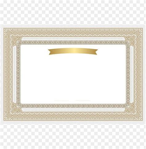 Free Download Hd Png Empty Certificate Clipart Png Photo 53660 Toppng