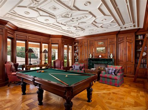 Luxury Billiard Room Designs