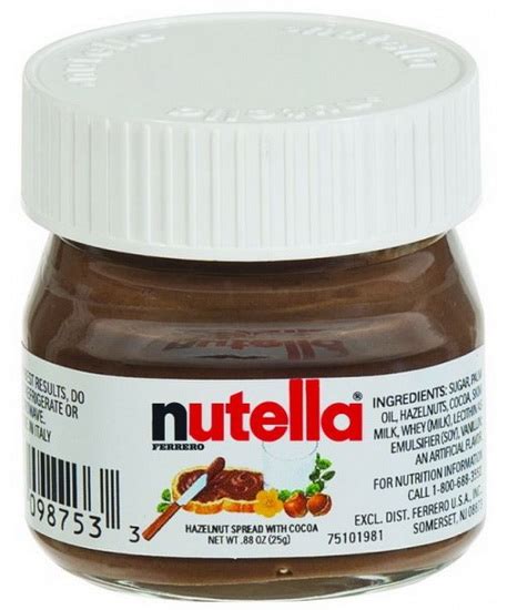 Mini Pot Nutella 25g Archambault