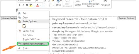 How To Add Page Number In MS Word
