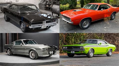 Best 10 American Muscle Cars Of All Time Dax Street
