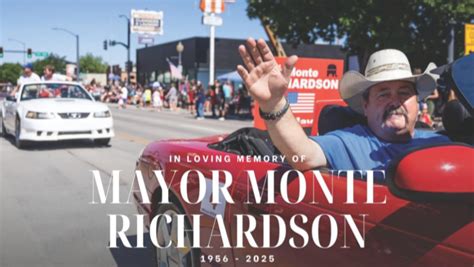 Fundraiser By Charles Richardson Mayor Monte Richardson Plant A Seed Memorial Fund