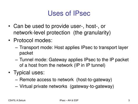 PPT IPsec AH ESP PowerPoint Presentation Free Download ID 6187541