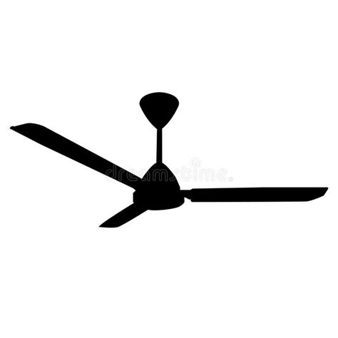 Ceiling Fan Icon Ceiling Air Fan Sign Flat Style Stock Vector