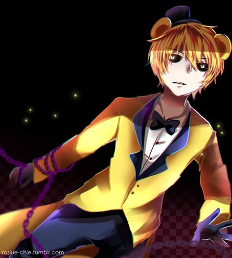 Golden Freddy Anime Human Fnaf X Reader Night Fnaf Golden Freddy The Best Porn Website