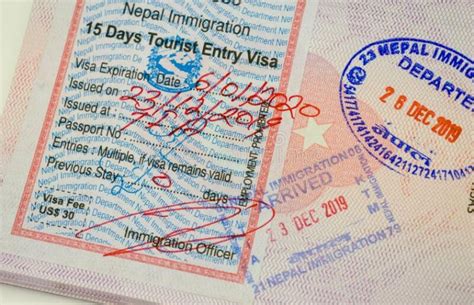 Nepal Visa Requirements Application Fees And Requirements Work