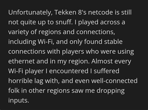 Pc Gamer On Tekken 8 Netcode R Tekken