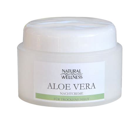 Wellnesscenter Natural Wellness Aloe Vera Nachtcreme Ml L A Schmitt Gmbh