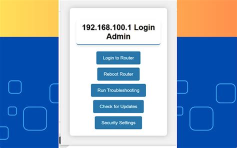 Login Admin Google Chrome