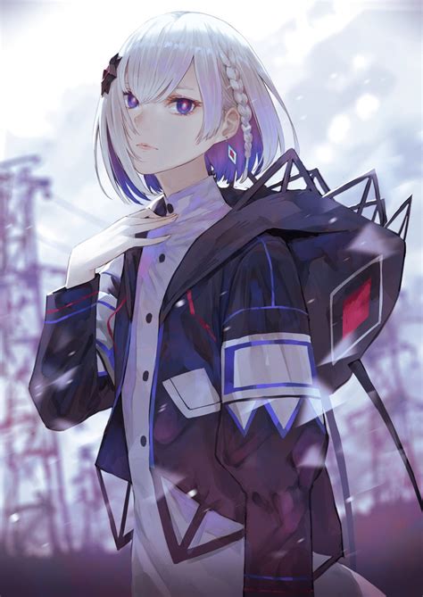 「音楽的同位体 裏命の発売を記念して公式ファンアートを描かせて頂きましたついに」カオミン 画集『幻影の少女』発売中のイラスト