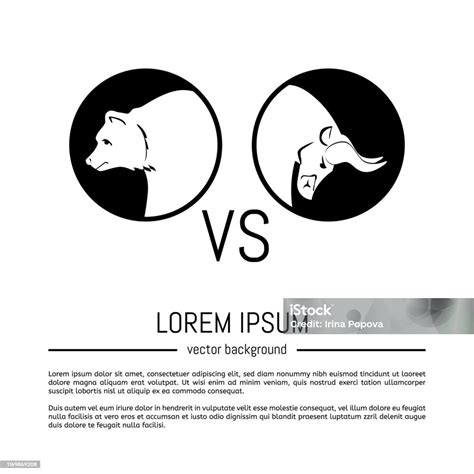 곰과 황소 벡터 로고입니다 교환에 플레이어 주식 시장에서 황소와 곰 상인 벡터 경제에 대한 스톡 벡터 아트 및 기타 이미지 경제 곰 금융 Istock