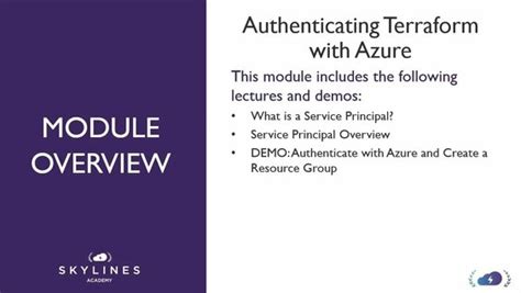 Getting Started With Terraform For Azure Authenticating Terraform With
