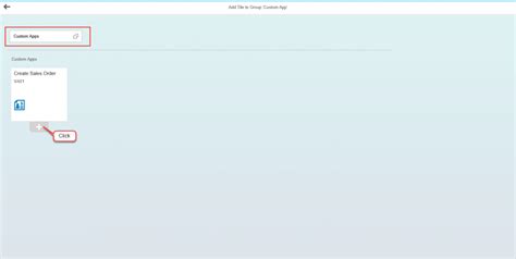 how to configure sap tcode as custom tile in fiori launchpad