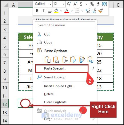 How To Copy Paste Vertical To Horizontal In Excel Easy Ways