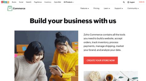 Zoho Commerce Build Your Own Commerce Zoho