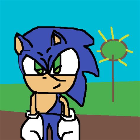 Pixilart Sonic By Bubba Boi