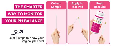 Vaginal Ph Test Strips For Woman 50 Ct Yeast Infection And Bv Monitor