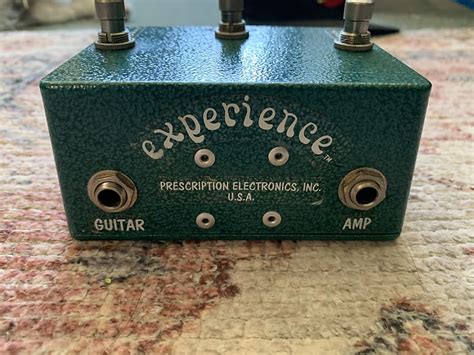 Prescription Electronics Experience Octave Fuzz 1990s Green Reverb