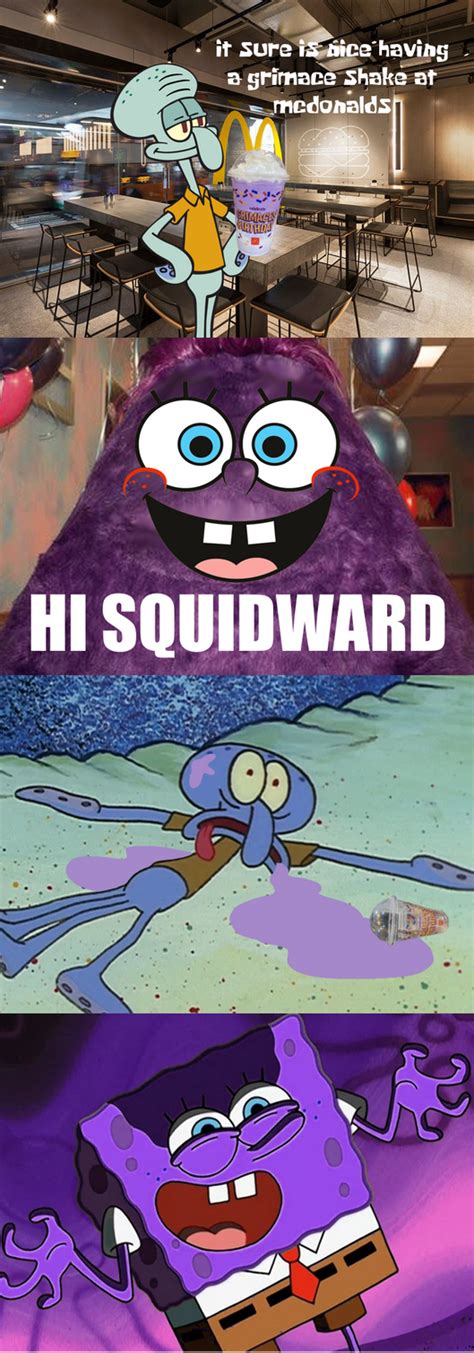 Hi Squidward By Hudicmark219 On Deviantart