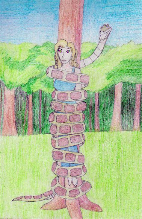 Kaa Wrapping Taylor By Mellowsunpanther On Deviantart