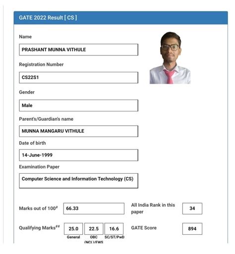 Prashant Vithule On Linkedin Gateapplied Gateoverflow Rbr Gate2022