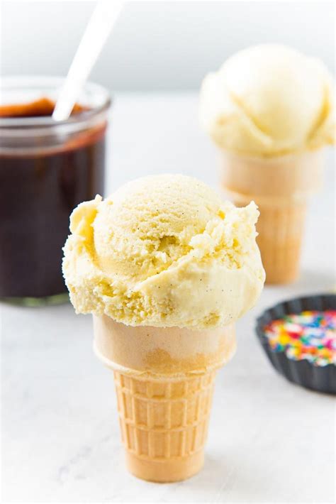 Classic Homemade Vanilla Ice Cream The Flavor Bender