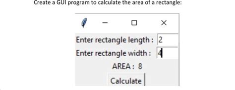 Solved Exercise 1 Writ A Python Codecreate A Gui Program