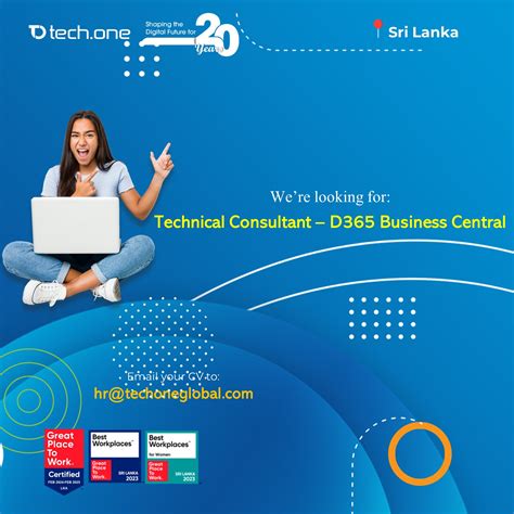 Technical Consultant D365 Business Central Tech One Global