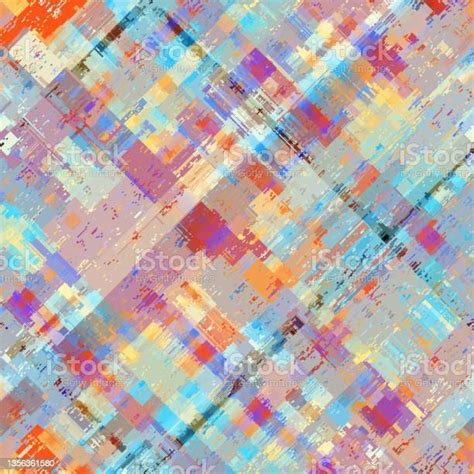 Vector Image With Imitation Of Grunge Datamoshing Texture向量圖形及更多傾斜的圖片