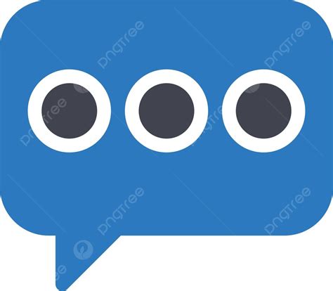 Chat Button Element Chat Vector, Button, Element, Chat PNG and Vector with Transparent ...