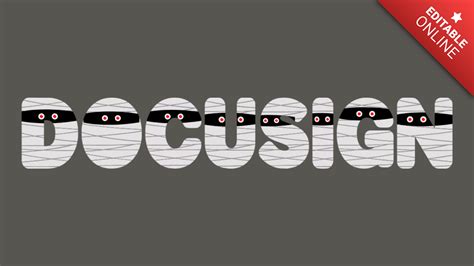 DocuSign Mummy Font Text Effect Generator DocuSign Mummy Font Text Effect Generator