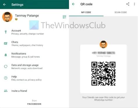 Whatsapp Qr Code Option Allows Users To Easily Scan And Add Contacts