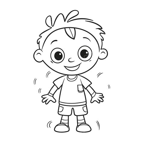 Desenho De Menino Para Colorir Png Images Lucoxcl