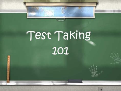 Test Taking Strategies Pptx