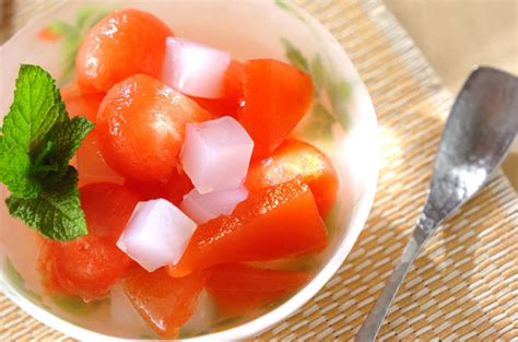 スイカ寒天【e・レシピ】料理のプロが作る簡単レシピ20130610公開のレシピです。