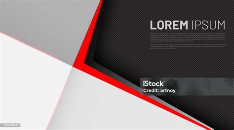 배경 디자인에 빨간색 회색 및 검은색삼각형이 있는 겹치는 벡터 레이어 배경 빨강에 대한 스톡 벡터 아트 및 기타 이미지 빨강 검은색 각도 Istock
