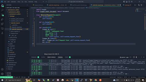 Getting Issue While Calling Method Throught Doc Event Frappe