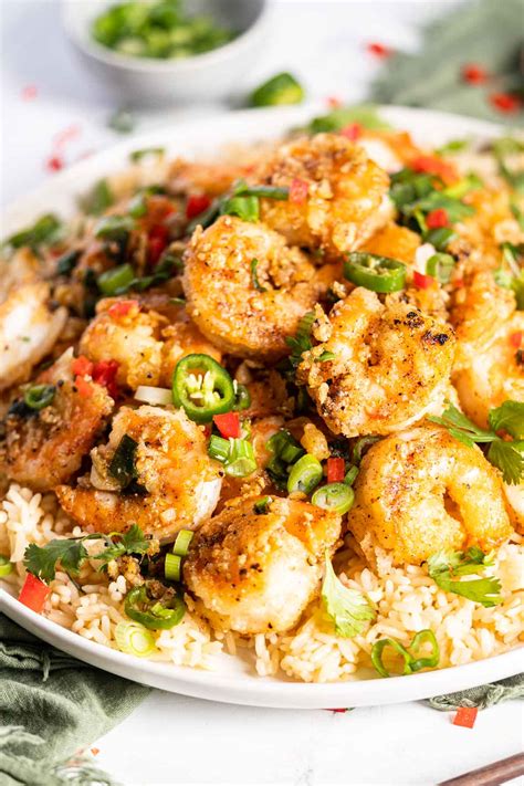 Salt And Pepper Shrimp Peel With Zeal
