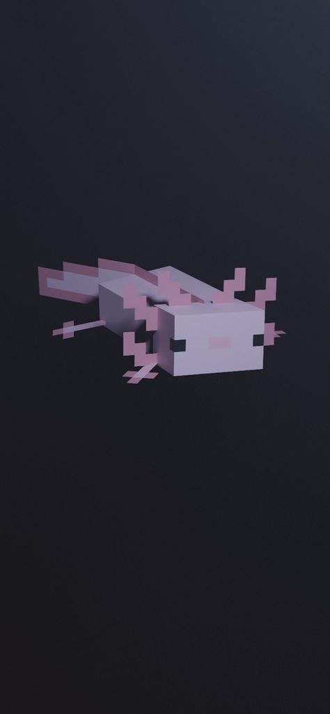 Minecraft Axolotl Wallpaper