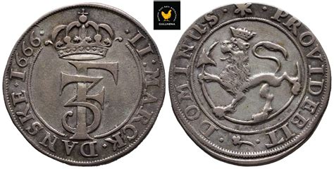 1666 Norge 2 Mark Gullhona No